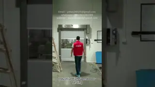 Industrial High Speed Door in Action | The Smart Choice for Modern Warehouses