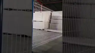 3D Curved Mesh Security Fencing For Outdoor Areas