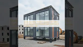 Mobile Prefab Office Fast Setup Container Solution