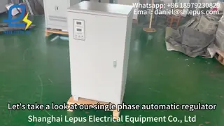 220V Single Phase 50KVA Voltage Stabilizer