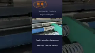 Adjustable-speed Warp Knitting Machine Enables Flexible Production of Diverse Net Products