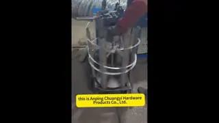 Razor Wire Coiling Process – BTO-22 Galvanized Anti-Climb Coil