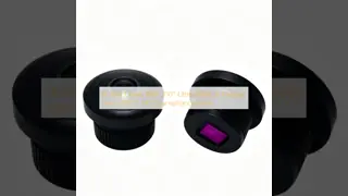 FL360 210 Degree Ultra Wide 5MP Fisheye Lens for 4K Security