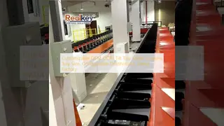 Customizable Tilt Tray Sorter High Speed Warehouse Automation