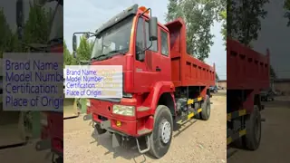 Used SINOTRUK HOWO 6x4 Dump Truck 15T Payload Reliable Hauler