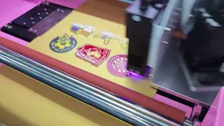 UV-TLB300 4-in-1 Crystal Label Printer — 3D Thick Sticker, Embroidery Effect