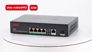ONV-H3054PFD PoE switch powers your Network