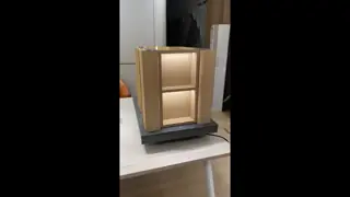 Aluminum honeycomb door