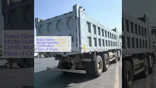 Used HOWO 440 Tipper Truck 40 Ton Capacity Heavy Duty