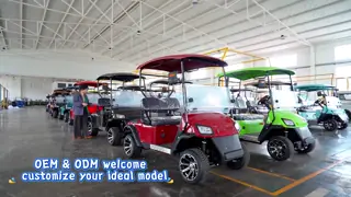 Electric Patrol Golf Cart For Community & Factory Short Distance Transport