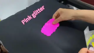 customized designs glitter vinly logos