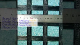 Fiberglass Geogrid for Durable Road Stabilization