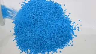 blue star speckles colored speckles colorful shape speckles for washing pwoder
