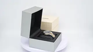 Mini Watch Storage Box - 2-Slot Small Case for Bedside & Dresser