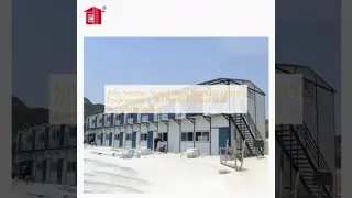 Anti Seismic Modular Staff Accommodation Prefab Homes