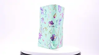 Vintage‑Printed A6 Travel Notebook, Portable Journal Available for Customization