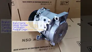 Toyota Previa AC Compressor 10S17C Replacement