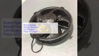8114 00811 Bus AC Condenser Fan 24V High Airflow Solution