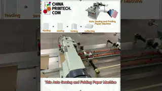 HX1800CTSO Center Saddle Thread Sewing and Outward Folding Machine