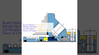 AESSEAL TPOC Cartridge Seal Fast Custom Manufacturing