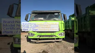 Used HOWO 8x4 430HP Dump Truck 30m3 Capacity For Sale