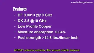 AD250C High Frequency  PCB