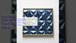 Sapphire Blue Mirror Stainless Steel Luxury Wall Panels