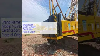 Used XCMG 85T Crawler Crane Heavy Lift Solution