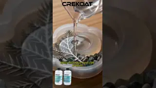 This is epoxy resin, with high transparency, no bubbles, and no yellowing.