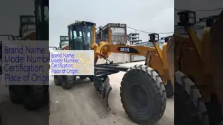 Used XCMG GR215 Motor Grader High Performance Low Hours
