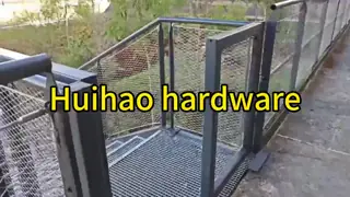 Stainless Steel Ferrule Mesh webnet for Modern Railing Upgrades Balustrades