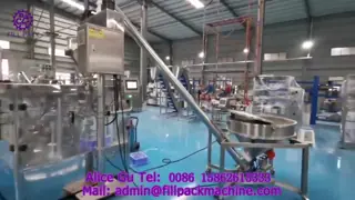 2274 J124 Rotary Bag-Feeding Powder Filling and Sealing Machine