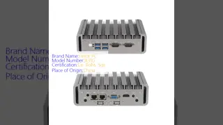 Fanless Mini PC: Celeron J6412 i5-6200U OEM ODM