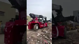 Used Kalmar DRS4527-S5 45 Ton Container Reach Stacker