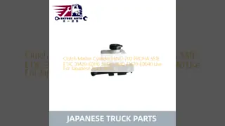 Hino 700 Clutch Master Cylinder 31420 E0110 Reliable Parts