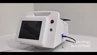 How to use 980nm+1470nm Gynecology machine