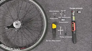M03 Fork-In Manual 3-Speed Internal Gear Hub Installation Guide