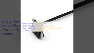 Secure 90 Degree USB C Cable with Locking Screws