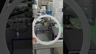 Watch: Medical device packaging machines for HDPE Balloon Catheter Coiling Showcase