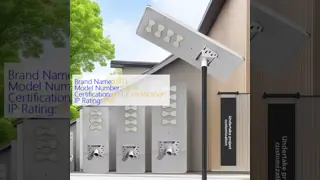 Brighten Any Space with Durable Solar LED Street Lights