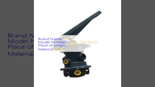 Hino 700 Brake Valve 47160 3311 Reliable Replacement Parts