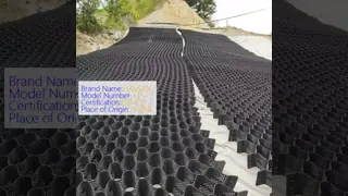 Slope Protection Geocell Cellular Confinement System