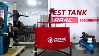 AA4C car  tire leakage tester tank  TTT-820 pneumatic drived