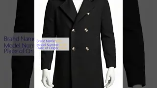 Mens Hooded Trench Coat Stylish Spring Autumn Layering