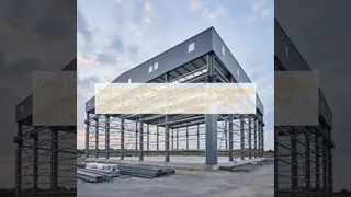 Heavy Duty Steel Structure Warehouse Industrial Storage
