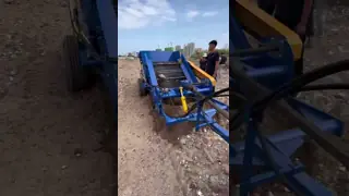 Heavy Duty Stone Picker Rock Collector Cleaner Tractor Mounted for Agricultural Land