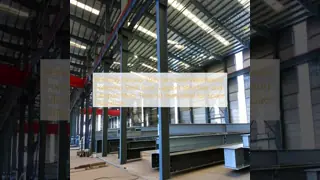 Durable Steel Structure Warehouse 50 Year Lifespan