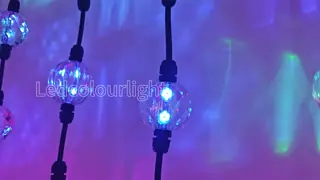 Sparkling Faceted Crystal 3D LED Ball Strings