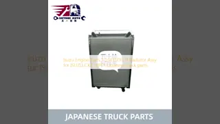 Isuzu CXZ 0PE Radiator Assy Engine Parts