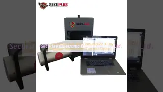 Compact X Ray Baggage Scanner High Efficiency Security